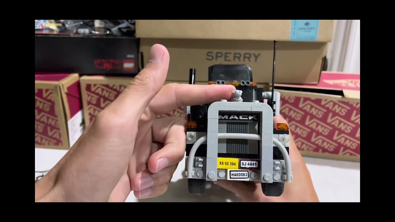 Lego Mack r model aka the rubber duck - YouTube