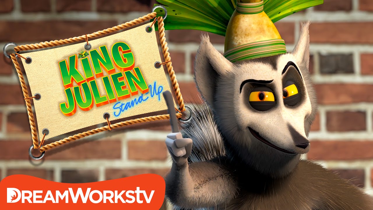 Lies In Fancy Wrapping Paper | KING JULIEN STAND UP - YouTube