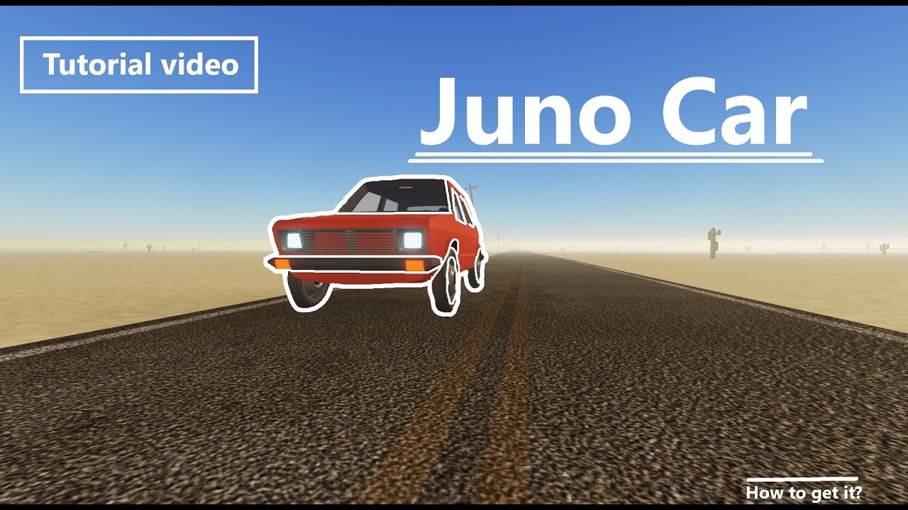 How to get the Juno car in Roblox dusty trip! - YouTube