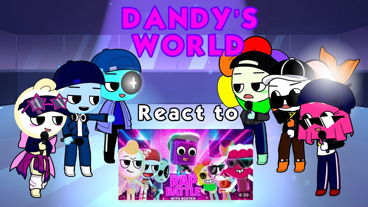 Dandy’s World React to Boxten’s Rap Battle - YouTube