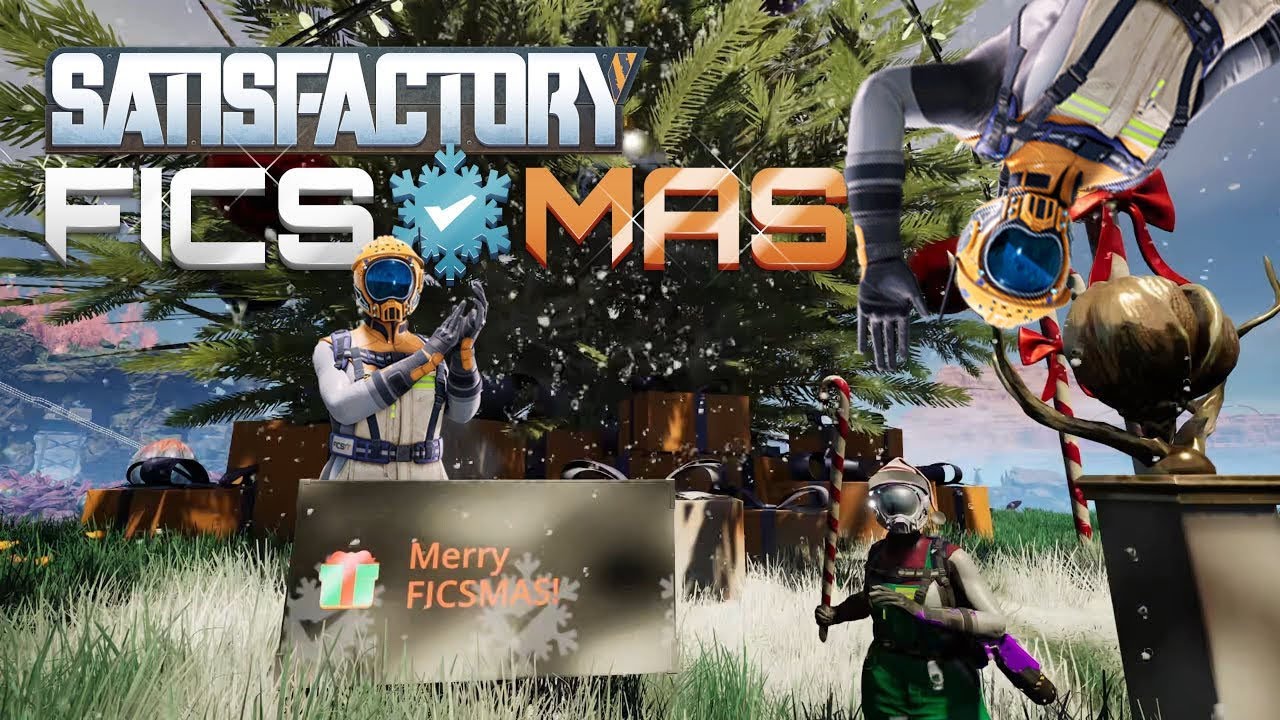 🎁 Merry FICSMAS! 🎄| Satisfactory Community Server Ending - YouTube