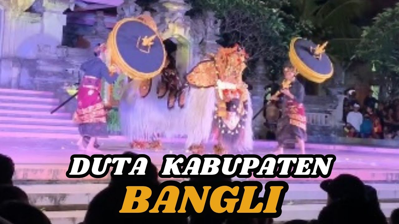 BAPANG BARONG DUTA KABUPATEN BANGLI PESTA KESENIAN BALI TAHUN 2023 ...