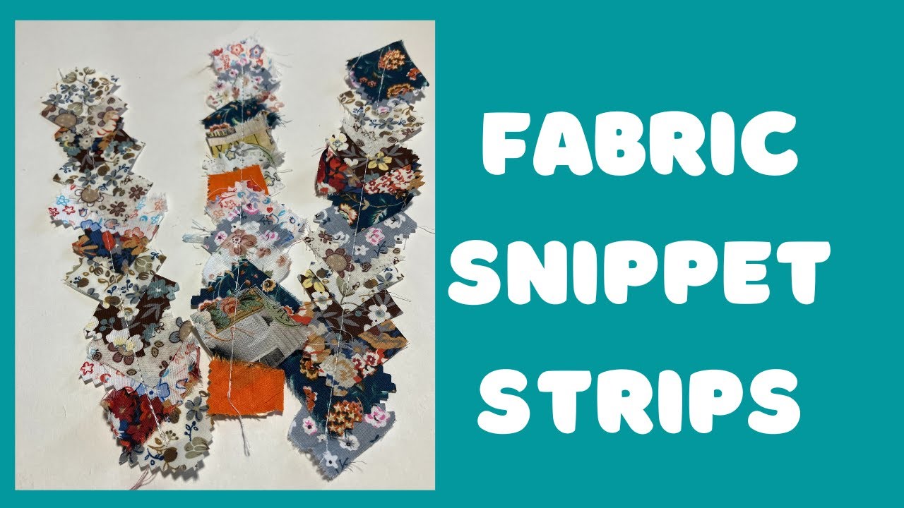 Mass Making Fabric Snippet Page Trims for Your Junk Journal | Junk ...