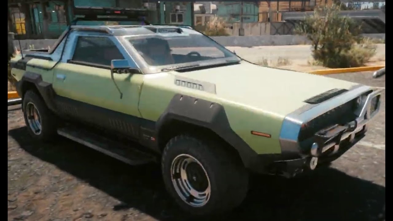Cyberpunk 2077 - Thorton Colby CX410 Butte vehicle showcase - YouTube