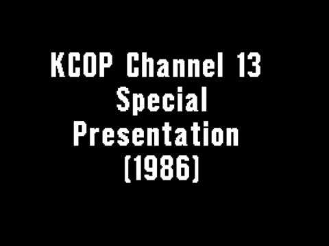 KCOP Channel 13 (1986): Special Presentation - YouTube