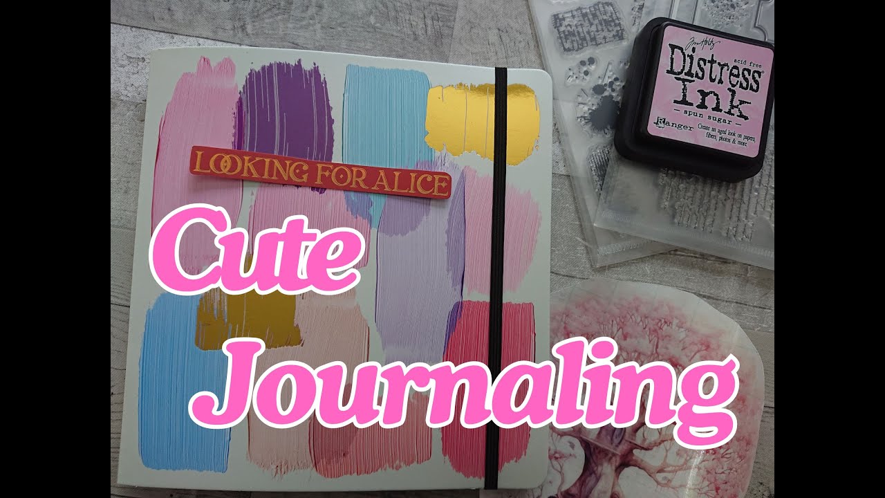 Cute Journal - craft with me - #04 - YouTube