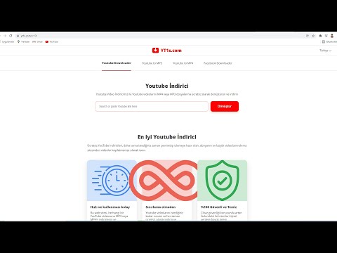 YOUTUBE'DAN KOLAY VİDEO İNDİRME SİTESİ