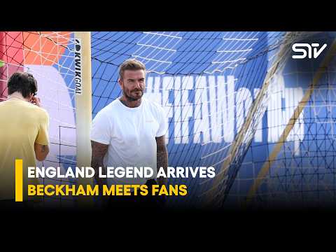 David Beckham Spotted in Dallas Before England's World Cup Semi-Final | FIFA World Cup | ZO1U