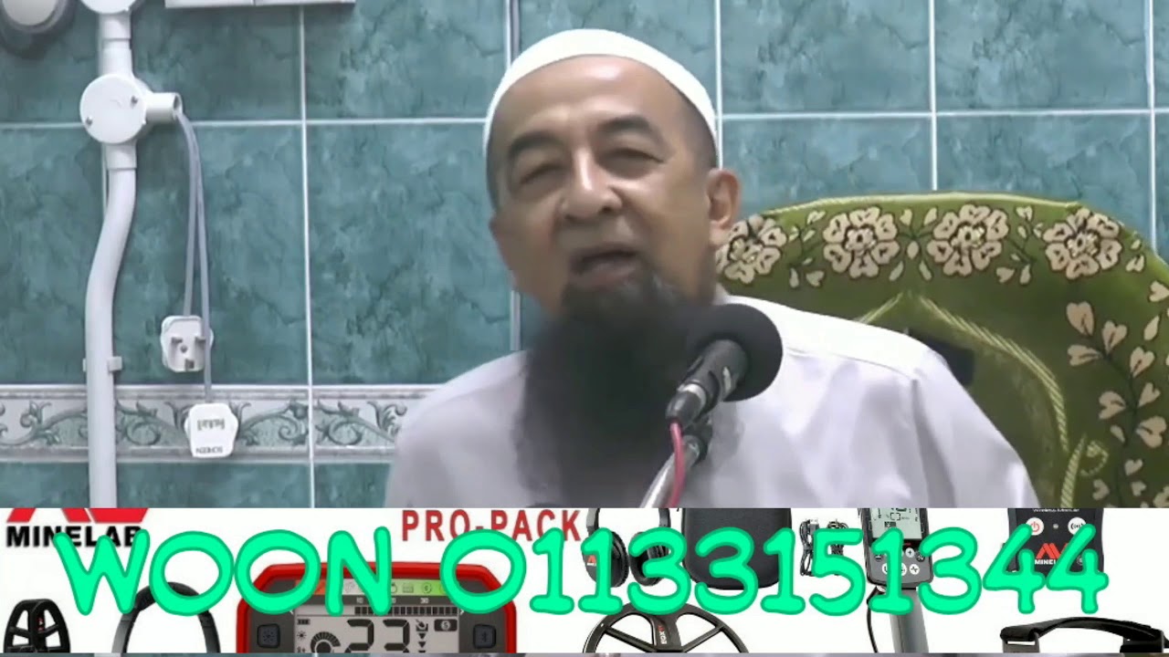 hukum jumpa emas guna metal detector UIA #luqatah - YouTube