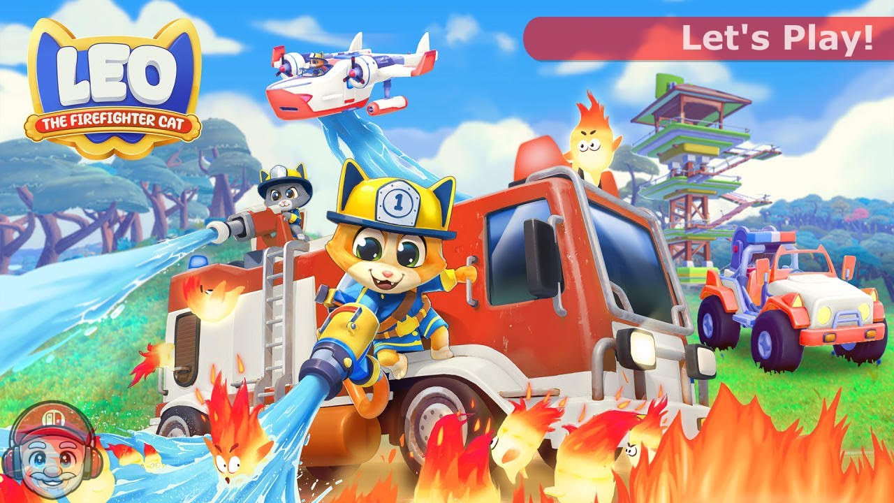 Leo: The Firefighter Cat on Nintendo Switch - YouTube