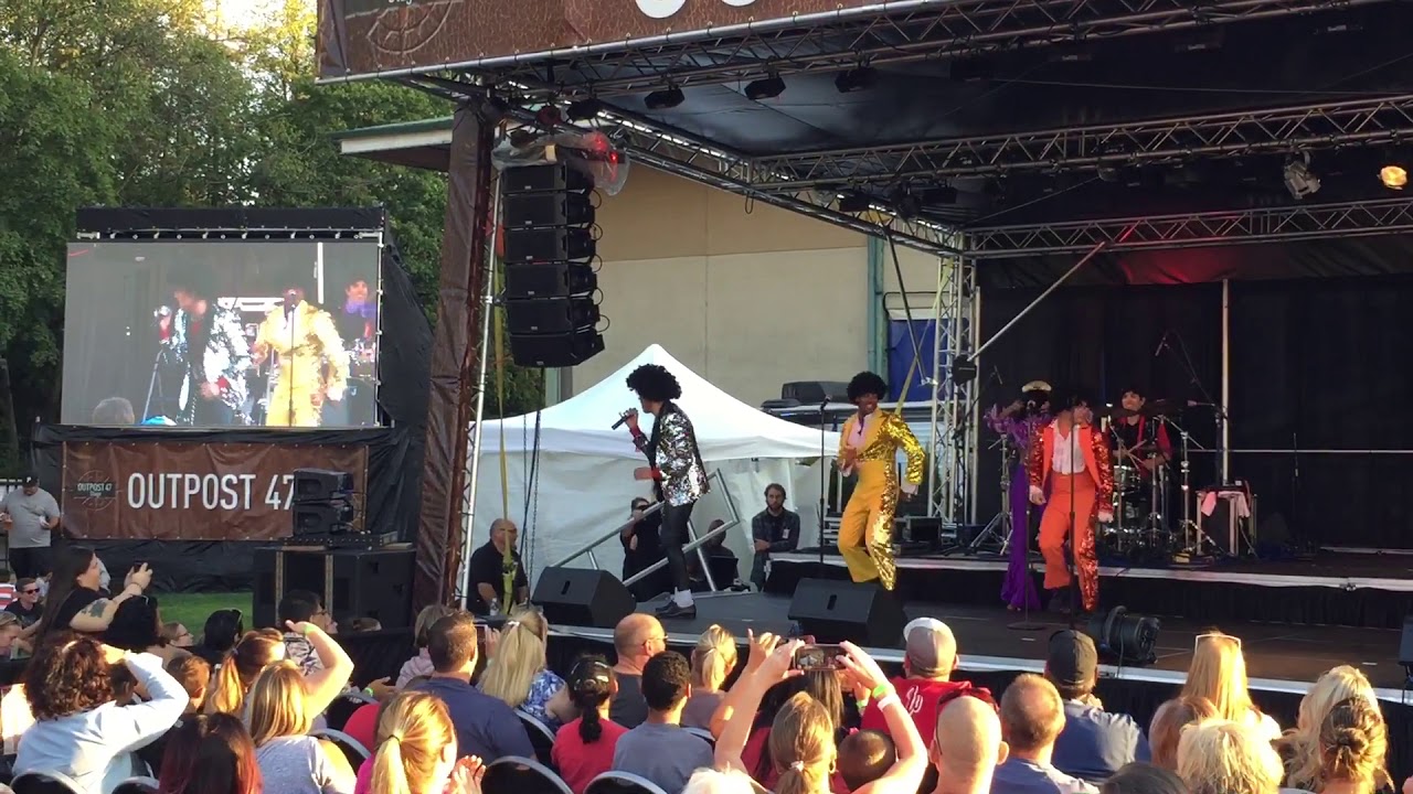 MJ Live band Jalles Franca Jackson 5 Medley - YouTube