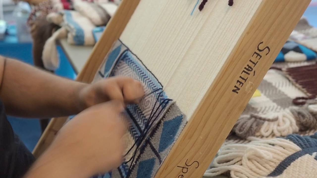 Squamish Weaving Stories At Burnaby Village Museum - YouTube
