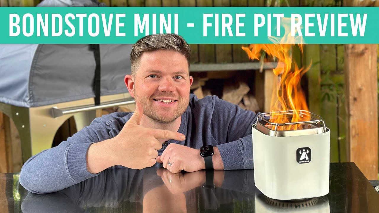 Bondstove Mini - Tabletop Fire Pit Review - YouTube