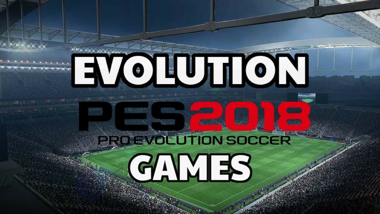 Evolution of PES Games (Pro Evolution Soccer) 2001-2018 - YouTube