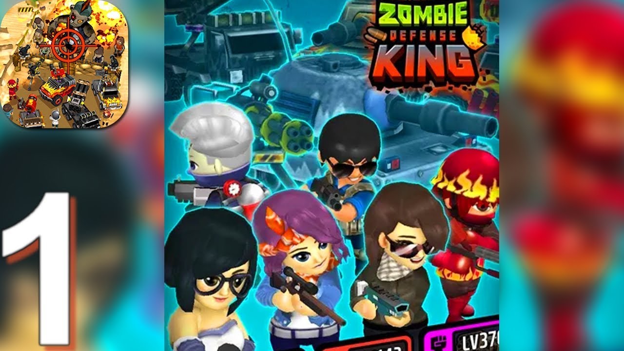 Zombie Defense King - Gameplay Walkthrough Part 1 (Android,iOS) - YouTube