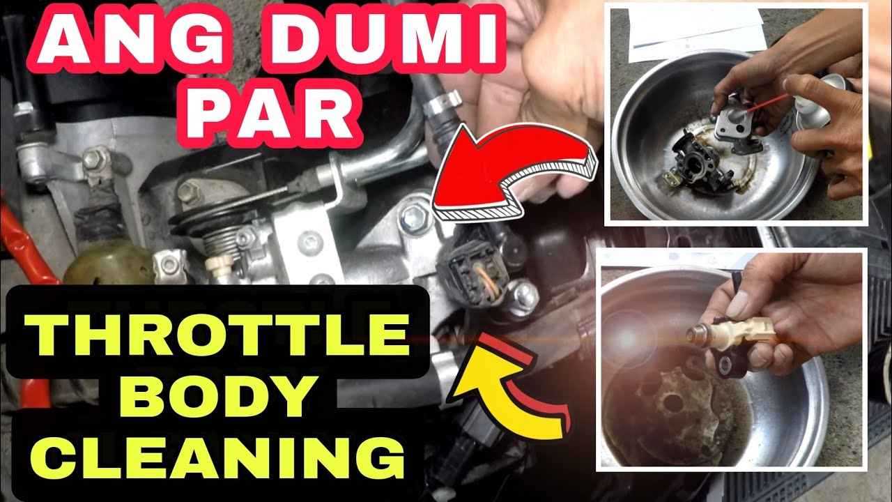 PANO MAG LINIS NG THROTTLE BODY|STEP BY STEP TUTORIAL|MIO GEAR 125# ...