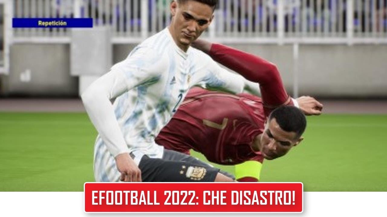 eFootball 2022: bug e facce da film horror per il nuovo PES - YouTube