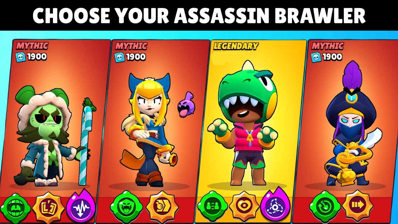 Which Assassin Brawler is Dangerous 💀 | Brawl Stars - YouTube