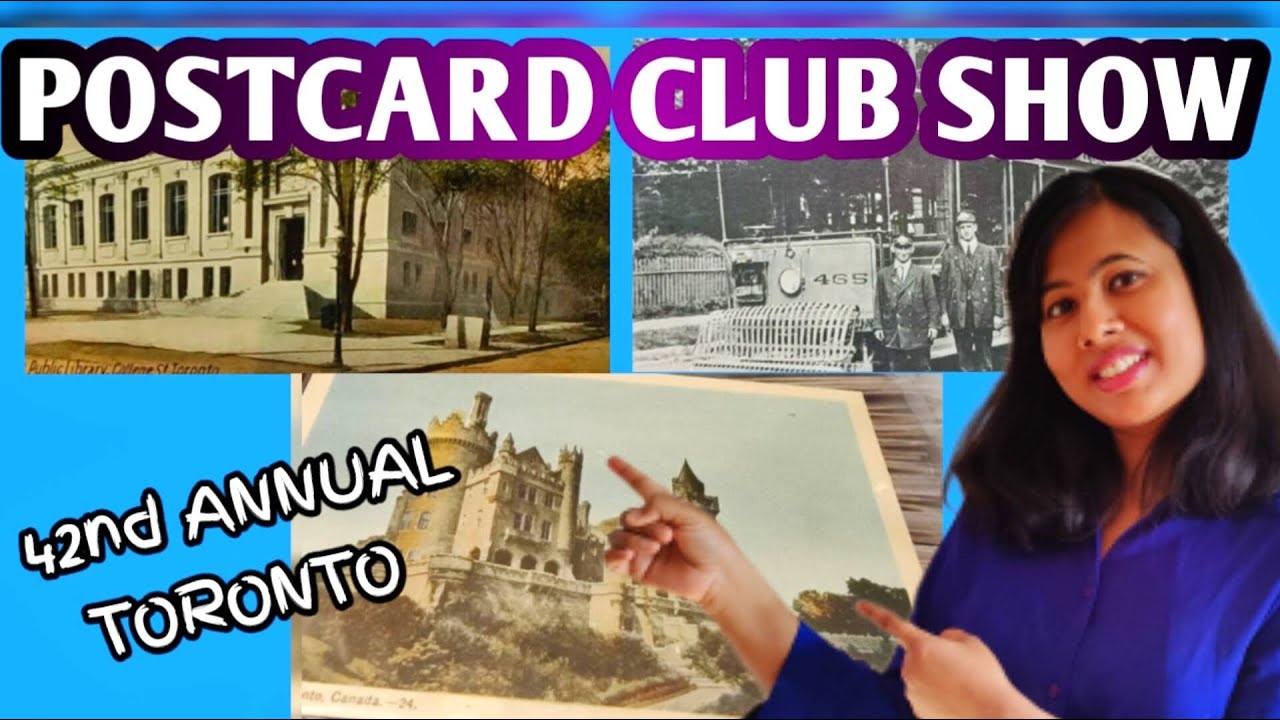 42nd Annual Toronto PostCard Show 2024 - YouTube
