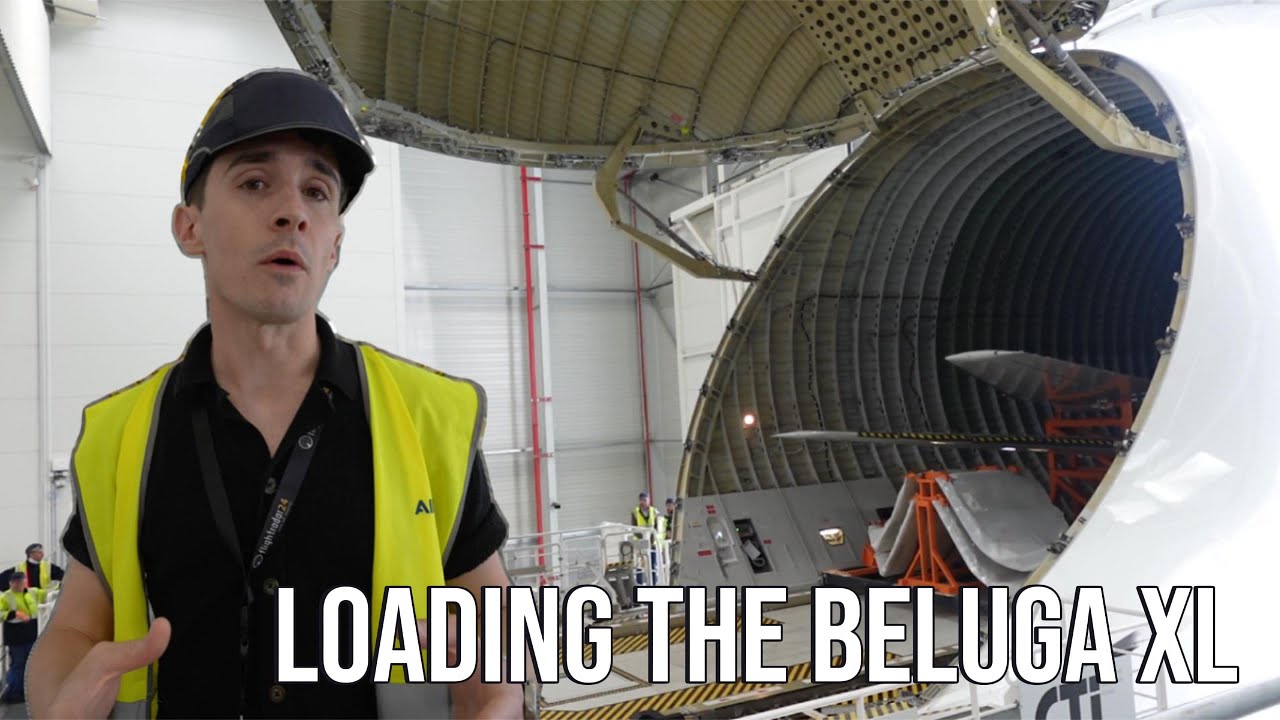 Exploring the Airbus Beluga XL Loading Platform - YouTube