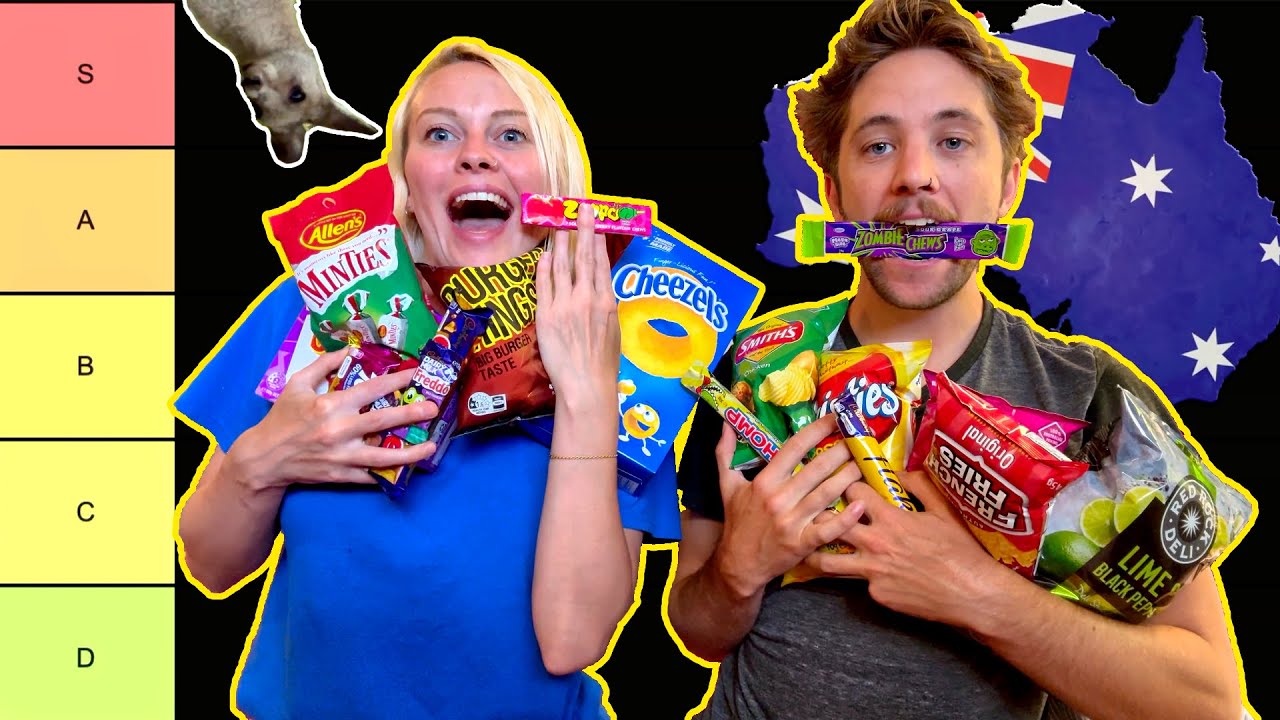Australian Snacks and Candy Tier List - YouTube