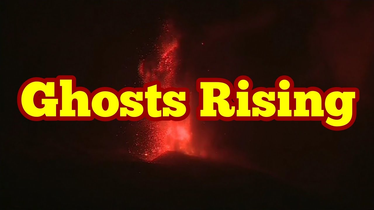 Ghosts Rising From Cumbre Vieja Volcanic Eruption In La Palma, Canary ...