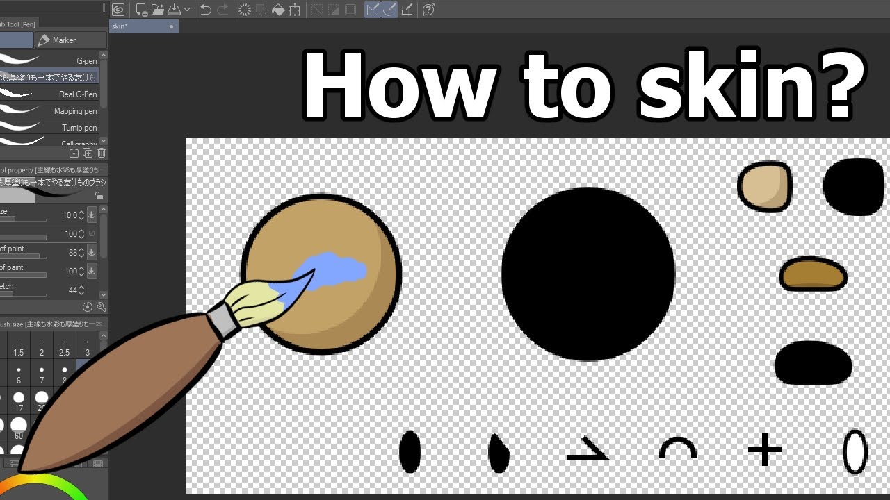 Teeworlds - How to make a skin? | DDNet / Teeworlds skin tutorial - YouTube