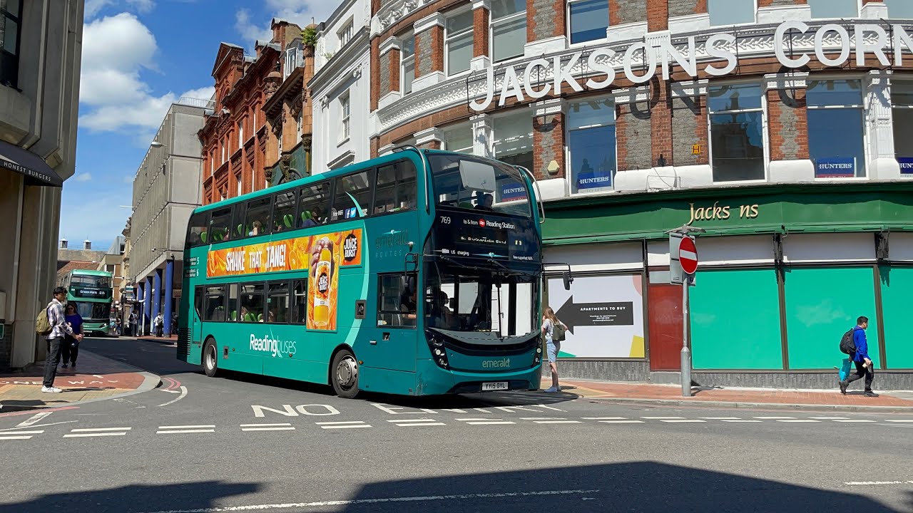 Reading Buses Enviro400 MMC 769 (YY15OYL) On Route 6 To Whitley Wood ...