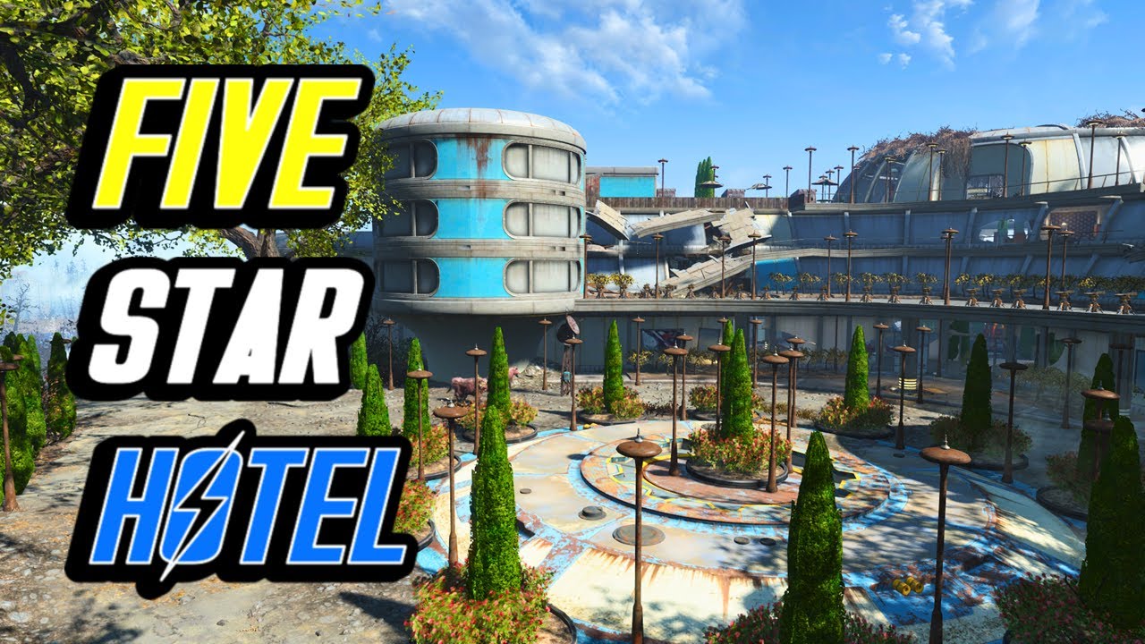 Fallout 4: Far Harbor’s Five-Star Hotel! Cliff’s Edge Settlement ...