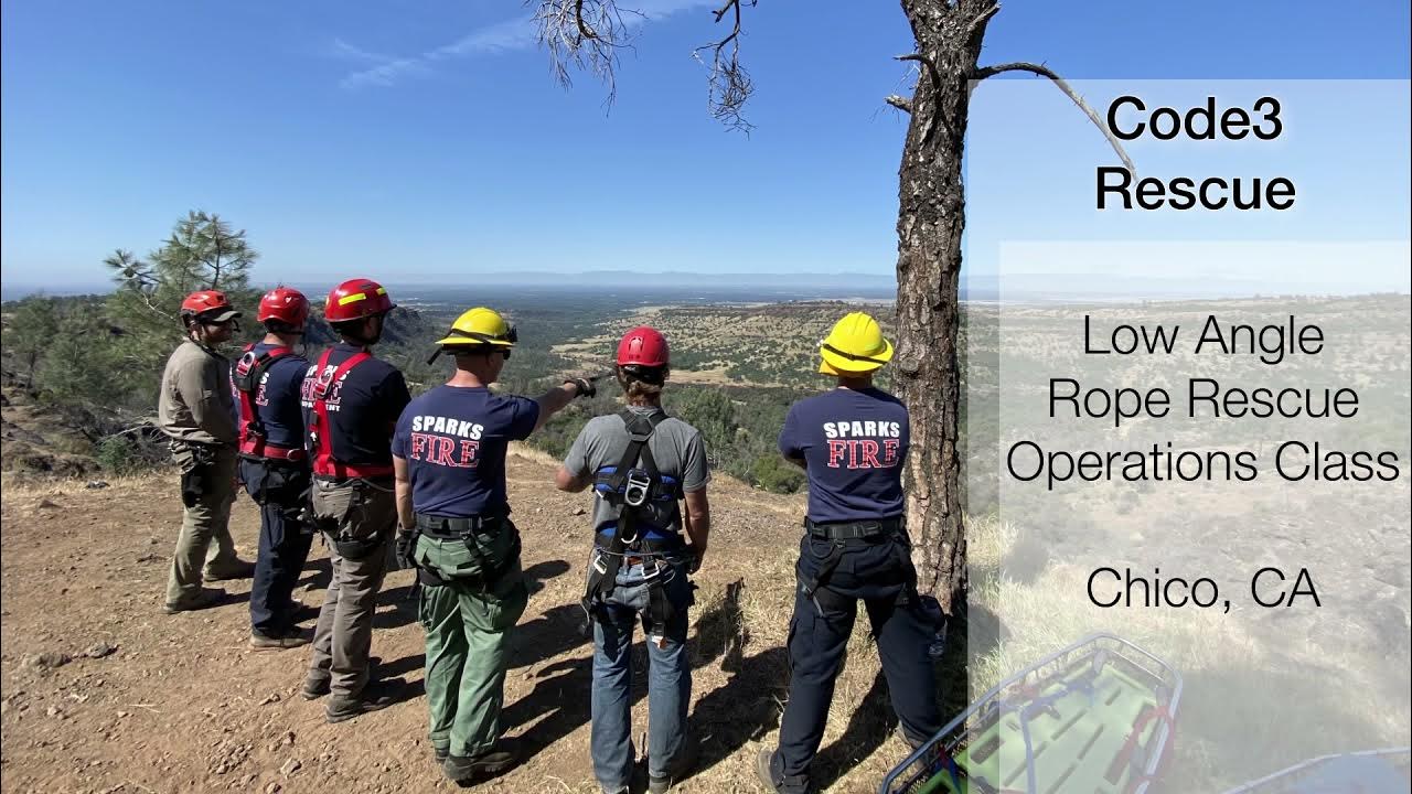 Low Angle Rope Rescue Class by Code3Rescue - YouTube