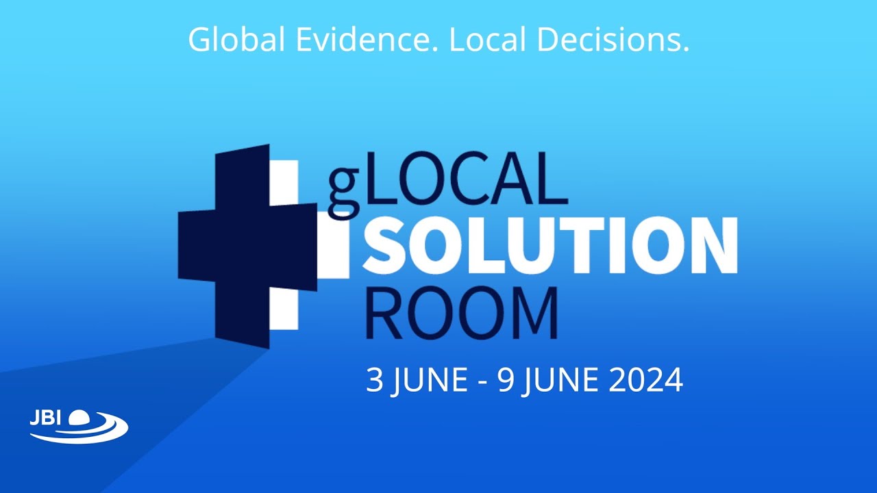 Getting Research into Practice: JBI gLocal Solution Room 2024 - YouTube