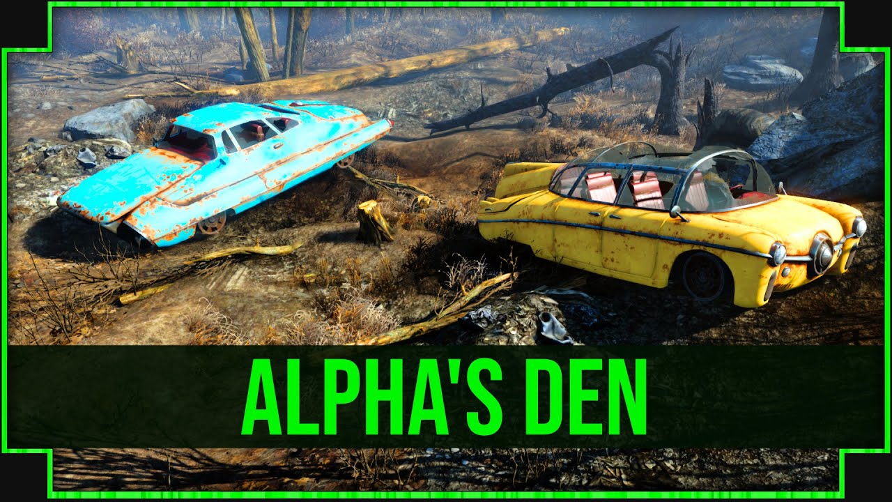 Alpha's Den in Fallout 4 - Unpleasant Encounter! - YouTube