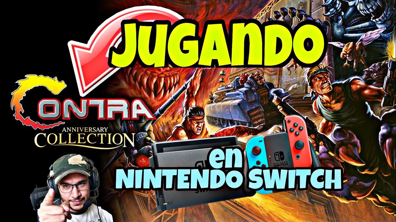 CONTRA de NES en NINTENDO SWITCH | CONTRA ANNIVERSARY COLLECTION ...