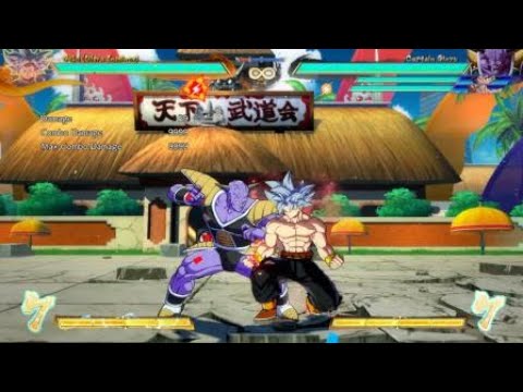 DBFZ UI Goku 99% corner combo - YouTube
