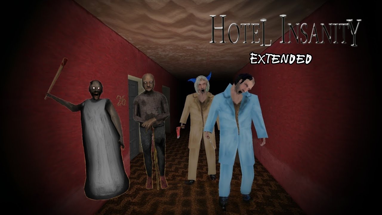 Hotel İnsanity Extended Remake 1.0.6 With Granny And Grandpa Full ...