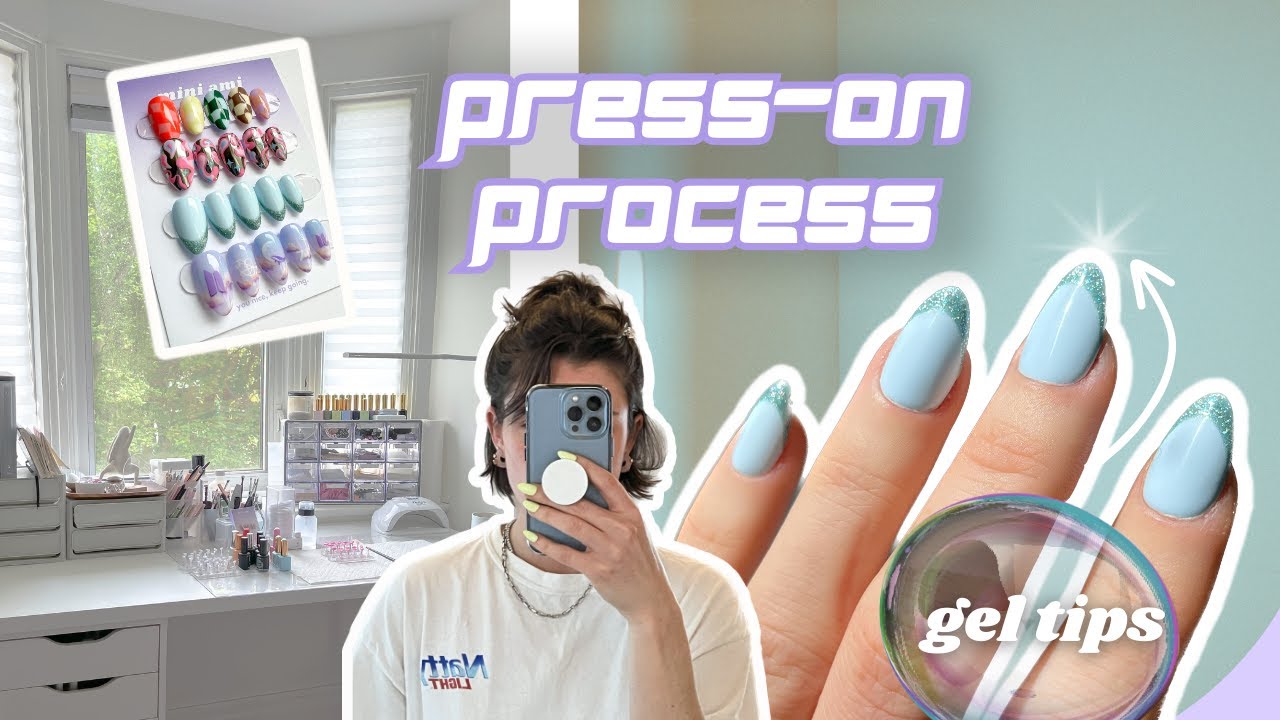 How To Create Press On Nails - DETAILED PROCESS - YouTube