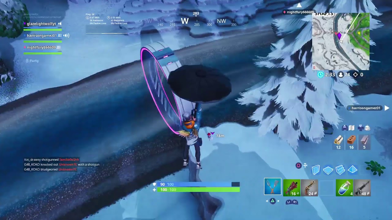 Fortnite glaze with bros - YouTube