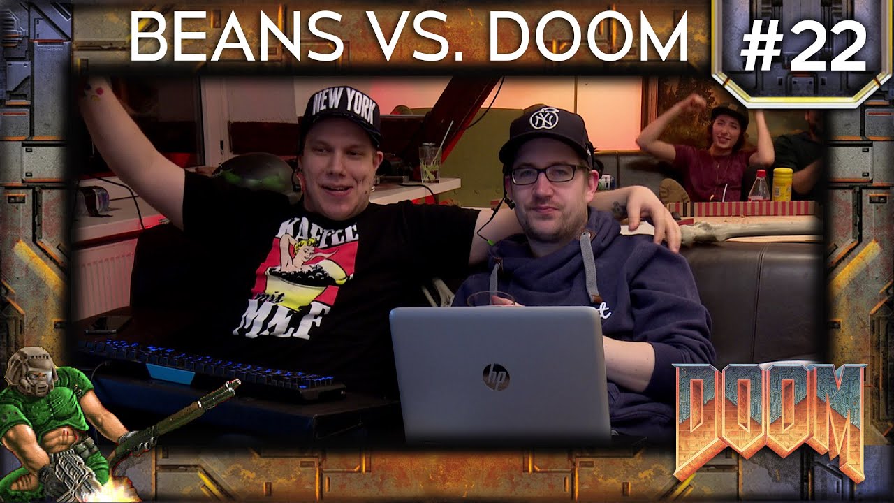 [22] Beans vs Doom 2 Nils, Dennis H. und Schröck | Furunkel der Hölle ...