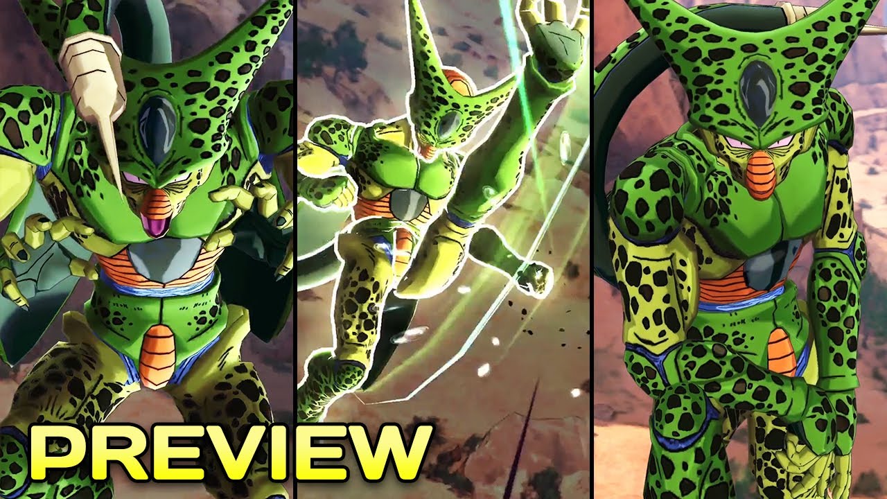1st Form Cell Preview - Dragon Ball Legends - YouTube