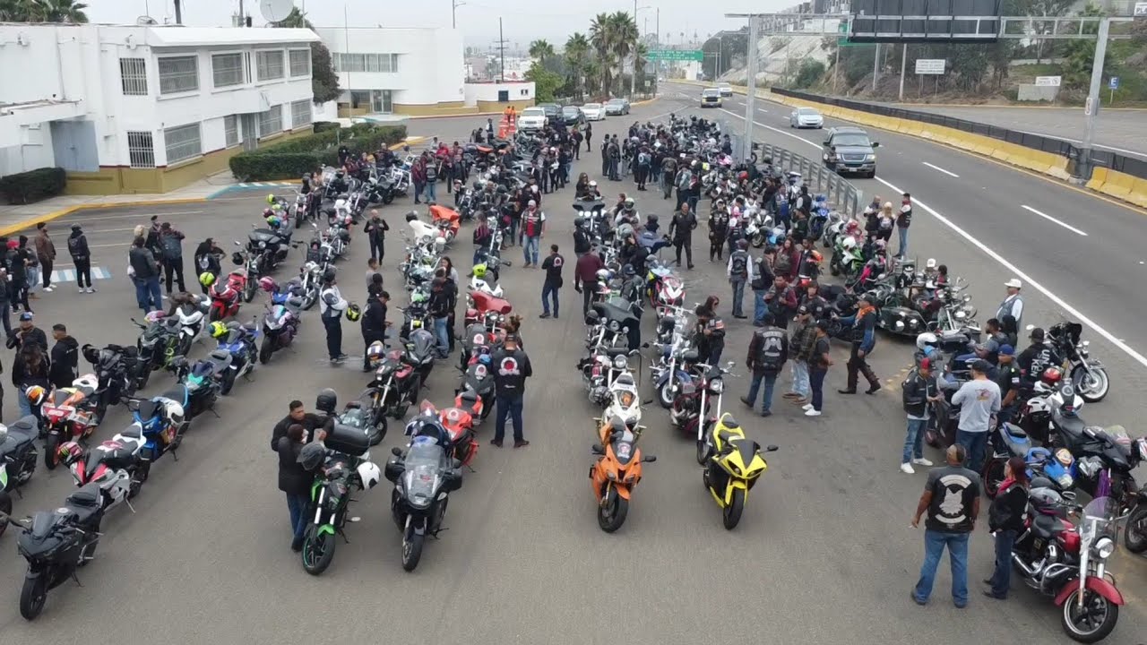 Rodada rosa por la vida 2022. Tijuana ensenada. #honda #motociclismo # ...