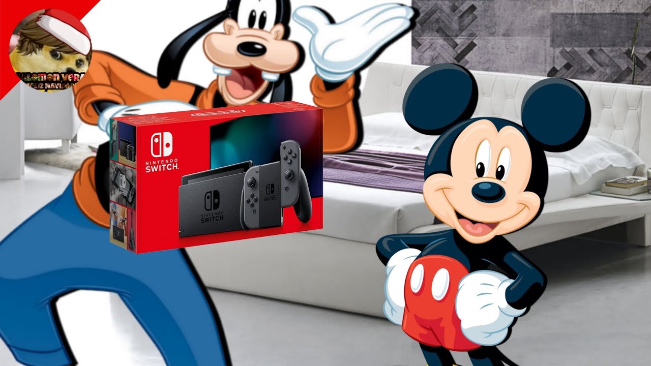 Cuando Goofy le regala a Mickey una Nintendo Switch 🤣🤣🤣 - YouTube