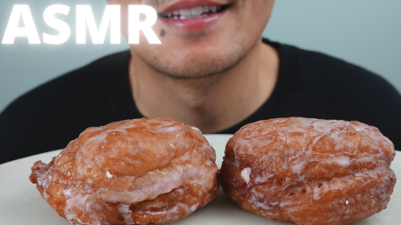 ASMR | Fluffy Ube Beignets | The Hangry Mole - YouTube