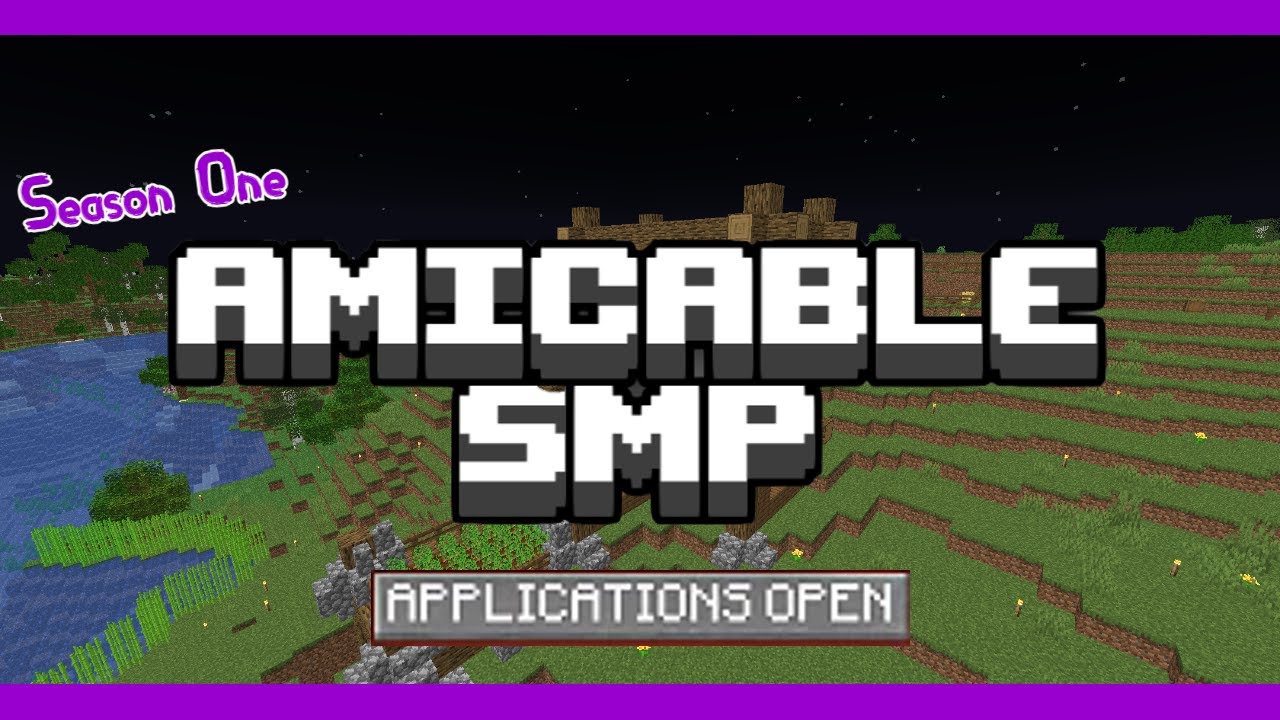AmicableSMP An SMP For Small Content Creators - YouTube