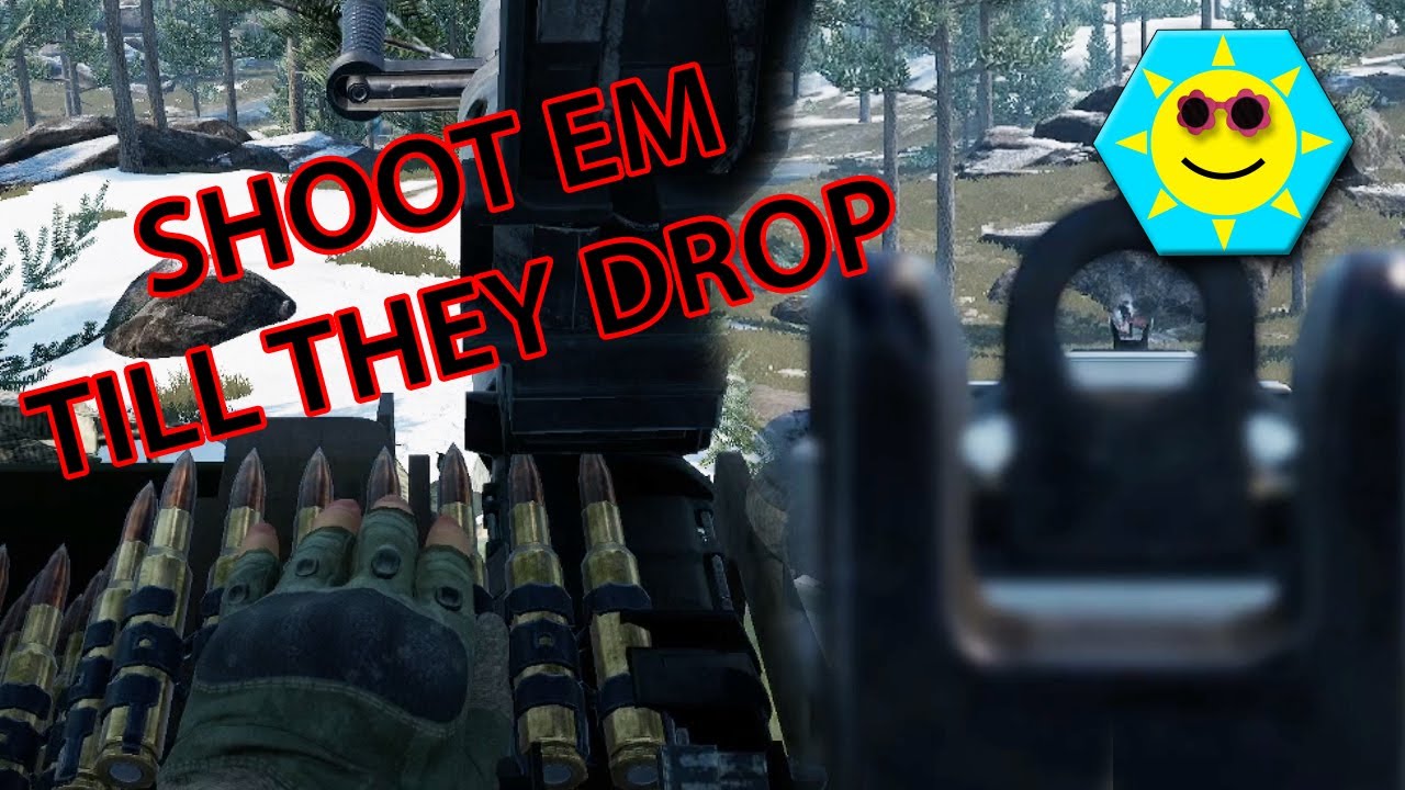 British M240 Gunner - Squad Full Gameplay - YouTube