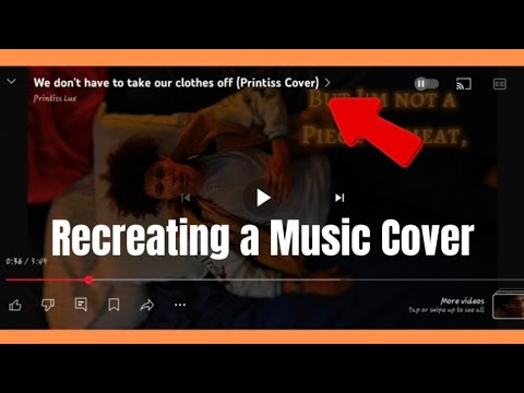 Recreating an old Music Cover - YouTube