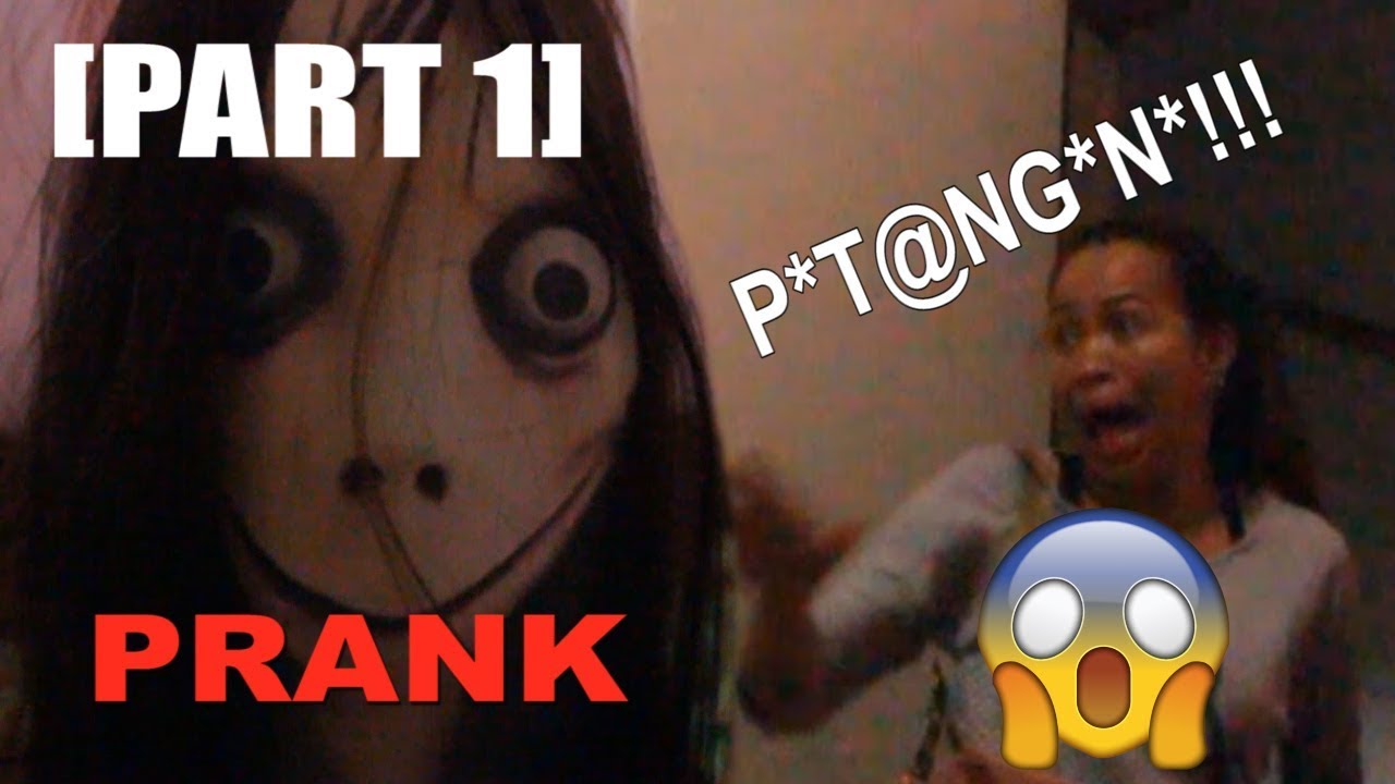 Momo Scare PRANK [PART 1] (NAG MURA!! 😂😂😂) | Tagalog - YouTube