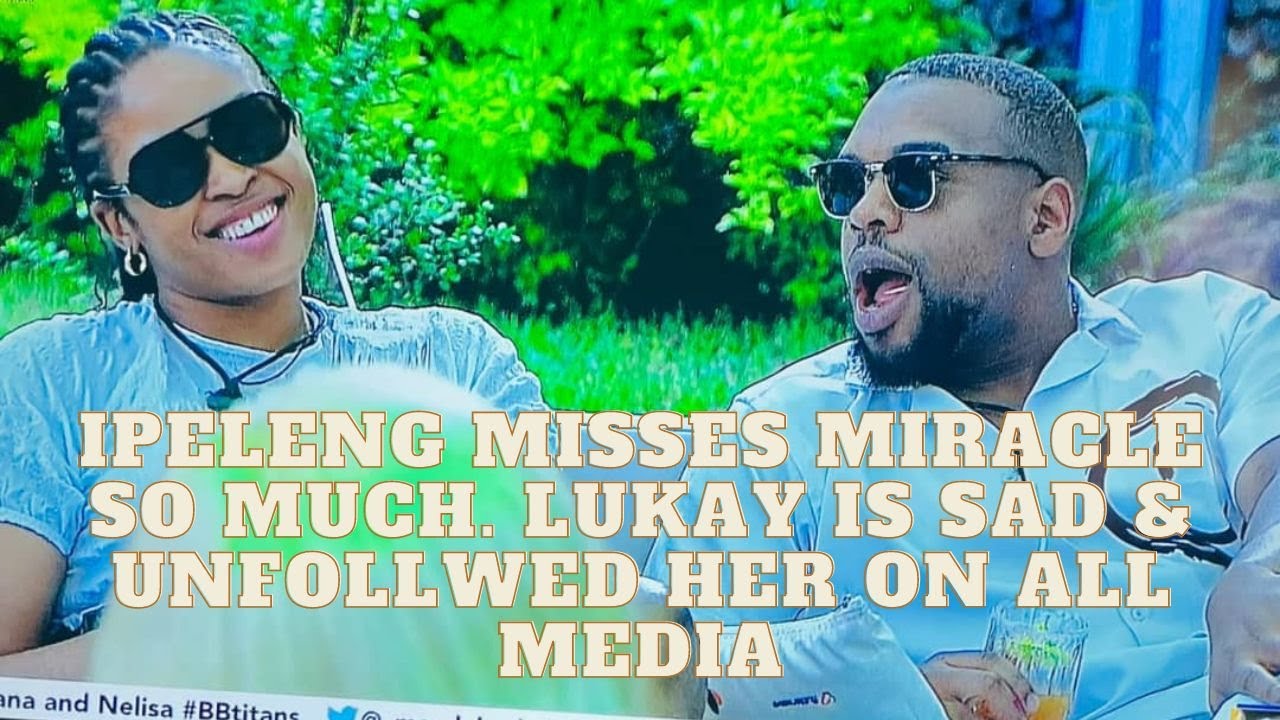BBTITANS 2023: IPELENG SPEAKS TO MIRACLE THROUGH THE MIRROR|| LOVE SICK ...