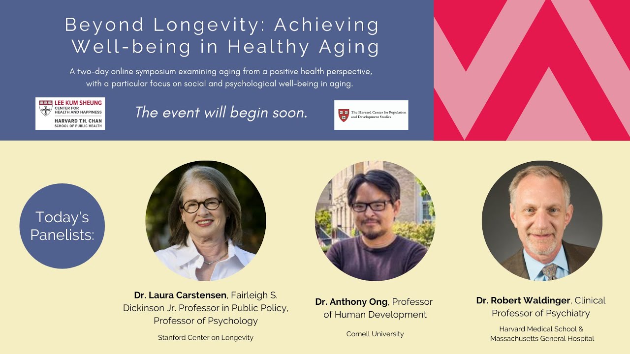 Beyond Longevity: Achieving Well-being in Healthy Aging - Day 2 - YouTube