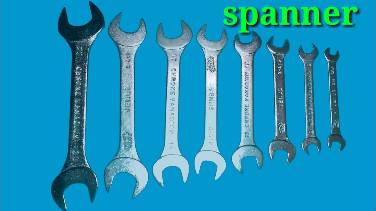 Spanner | Wrench | Double open end jaw spanner set details, 8pc ...