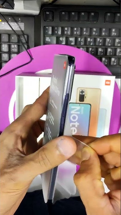 Unboxing Redmi Note 10 Pro فتح علبة واستعراض ملحقات ريدمي نوت 10برو